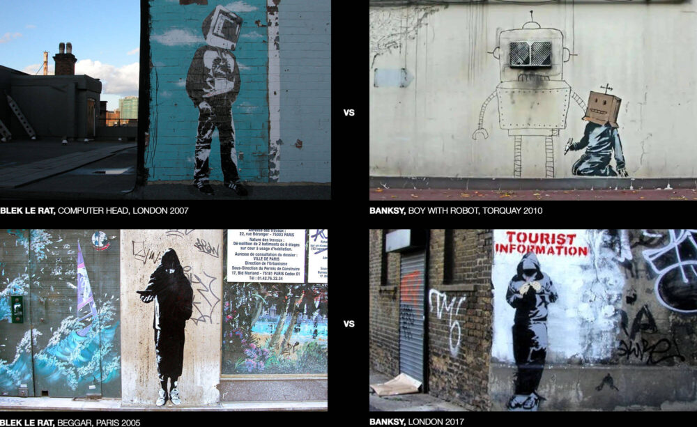 Who is Blek le Rat?Father of Stencil Graffiti