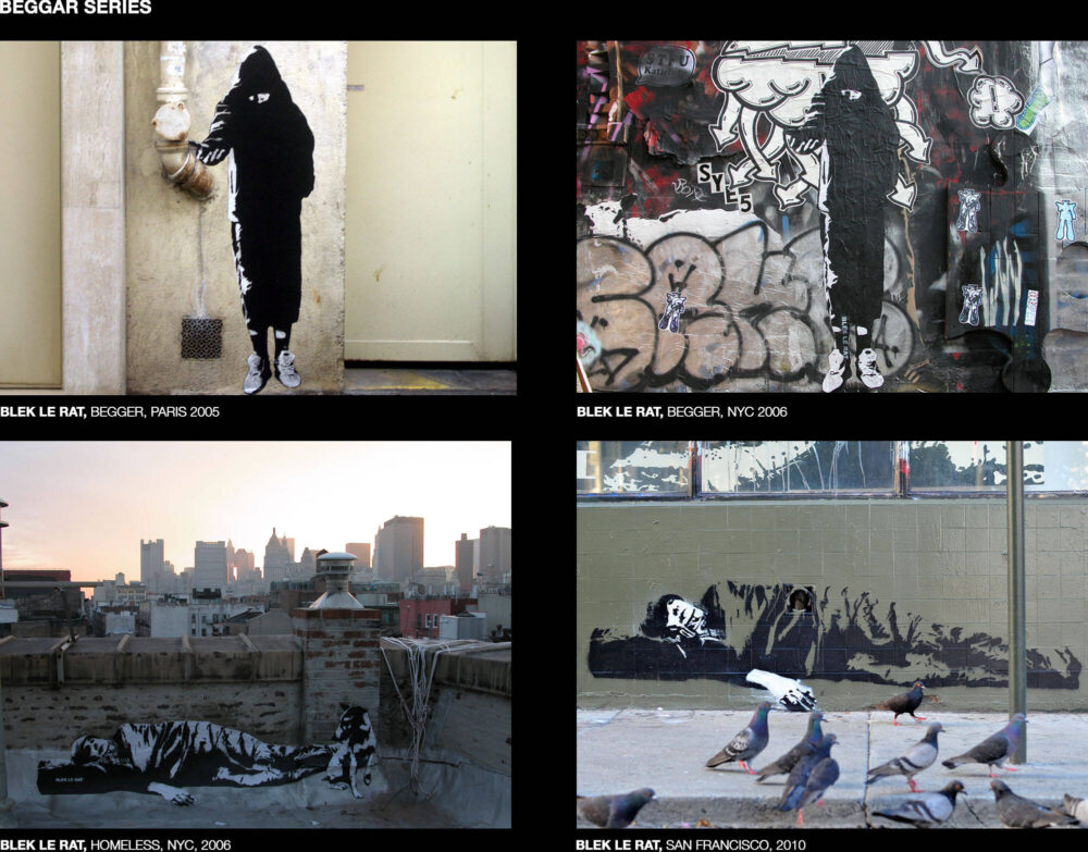 Who is Blek le Rat?Father of Stencil Graffiti